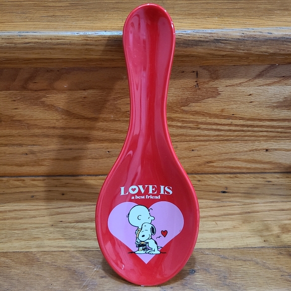 Peanuts | Kitchen | Peanuts Charlie Brown And Snoopy Spoon Rest | Poshmark